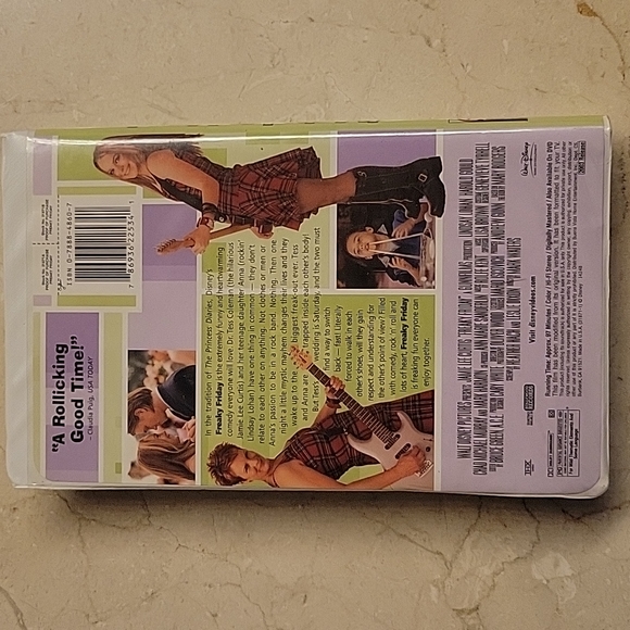 Walt Disney | Media | Walt Disney Freaky Friday Vhs Tape | Poshmark